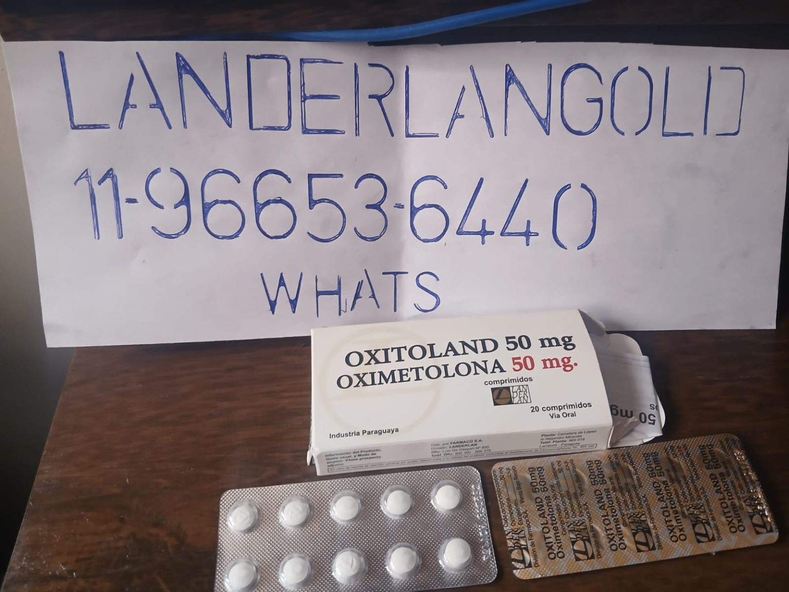 OXITOLAND / HEMOGENIN Landerlan 50mg X 20 COMPRIMIDOS – Venda e Compra de Produtos Landerlan ...